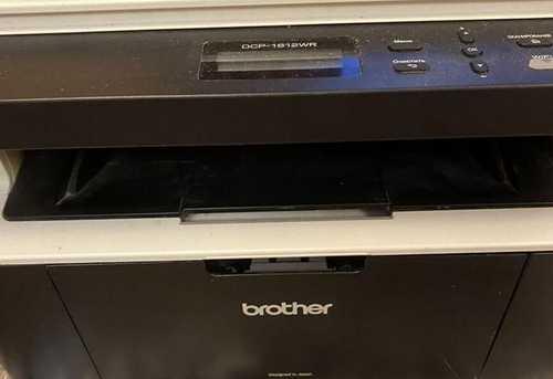 Принтер лазерный мфу brother DCP-1612WR