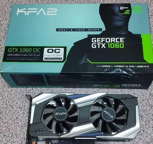 Видеокарта GTX 1060 6Gb