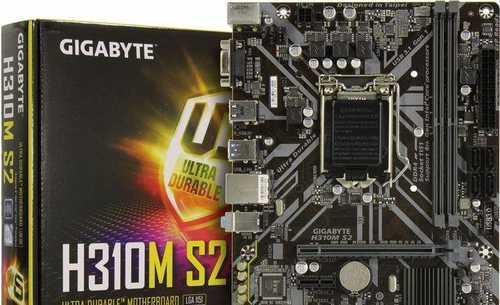 Новая мат. плата Gigabyte H310M S2 + i5-9400F