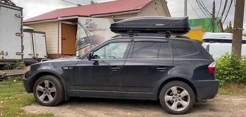 Автобокс MaxBox PRO 460 (средний) черный на BMW