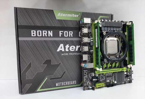 Комплект Atermiter X79G материнка+CPU+RAM