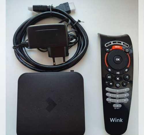 TV приставка Wink+ с WiFi Ростелеком