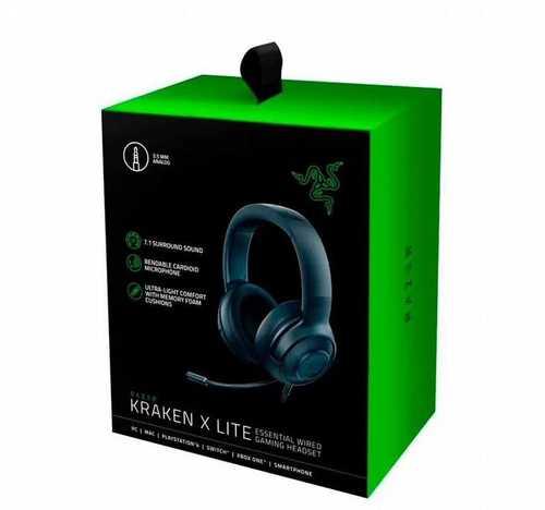 Наушники проводные Razer Kraken X Lite Black