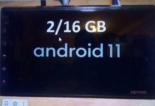 Автомагнитола 2din android Podofo HD 7088 (7")