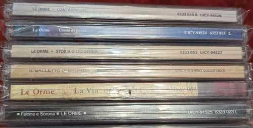 7 CD Le Orme Prog Rock, Italy Japan Replica