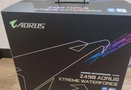 Материнская плата gigabyte Z490 aorus новая