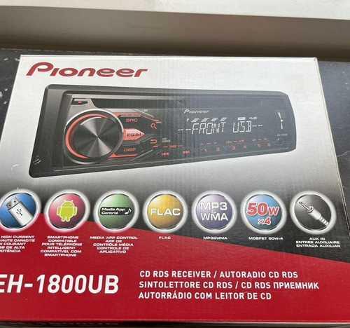 Магнитола Pioneer DEH-1800UB