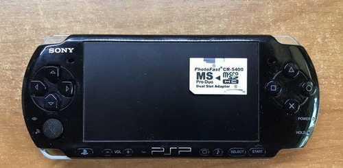 Sony PSP 3008 Slim (B, б/у, Black, HD0109720)