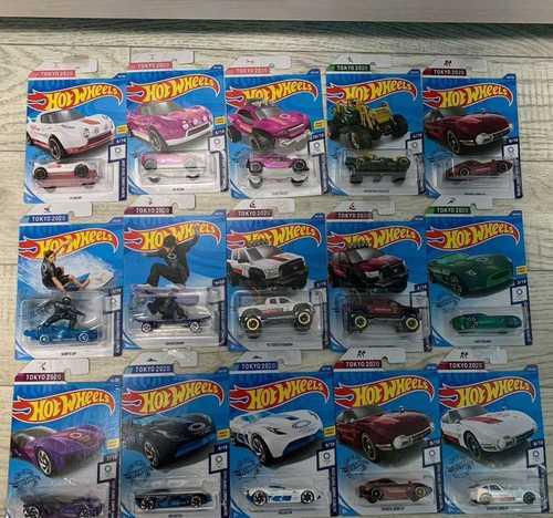 Hot Wheels "Tokyo 2020" Full Set