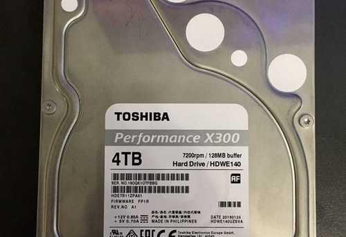 Жесткий диск Toshiba 4TB 7200 x300