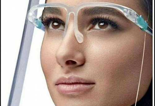 Защитный экран-очки для лица