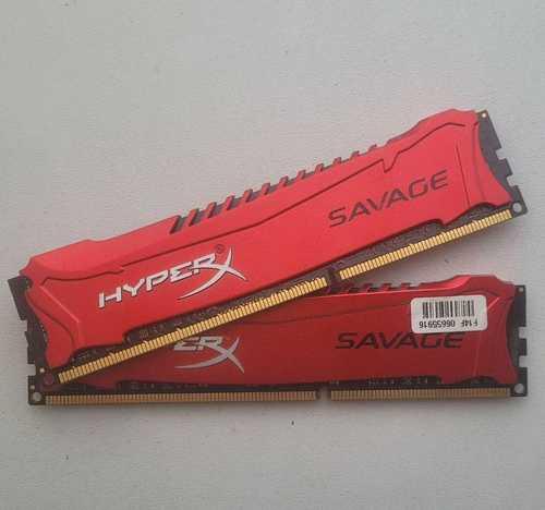 DDR3 Kingstone HyperX 2х8Gb 2133mHz