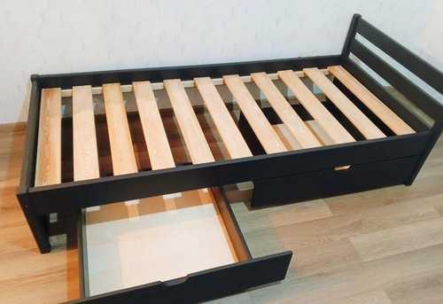 Кровать деревянная односпальная
