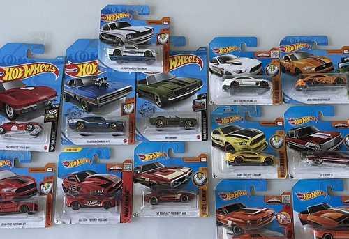 Hot wheels Ford, Shelby, Camaro Американки