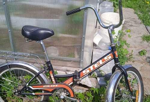 Велосипед подростковый stels складной