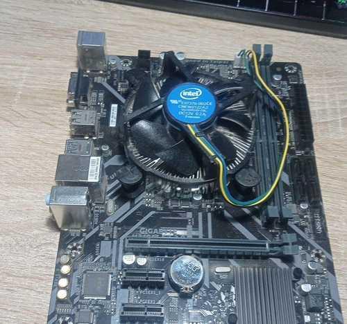 Gigabyte h310m i3-9100f