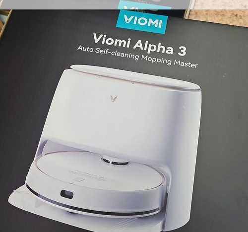 Новый робот пылесос viomi robot vacuum alpha 3