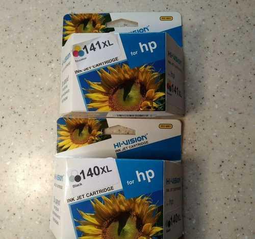 Картриджи для HP HI-vision 140,141 XL