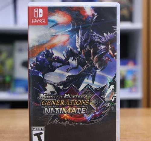 Monster Hunter Generations switch обложка неориг