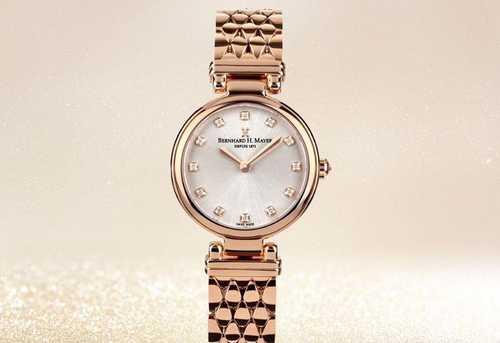 Швейцарские часы с бриллиантами Berhnard H Mayer