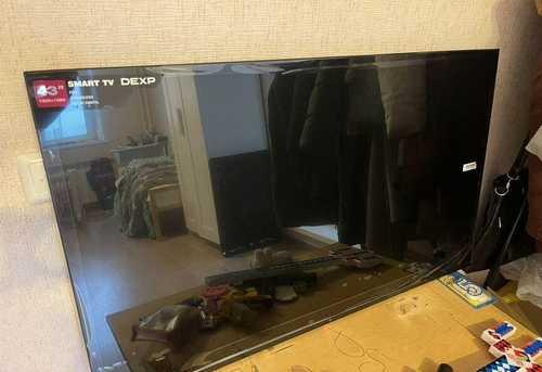 Телевизор Dexp 43 дюйма