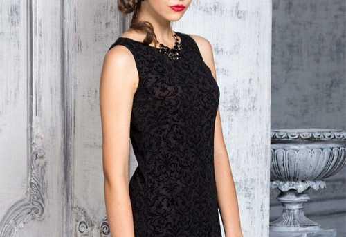 Платье женское черное Viaggio новое с джемпером