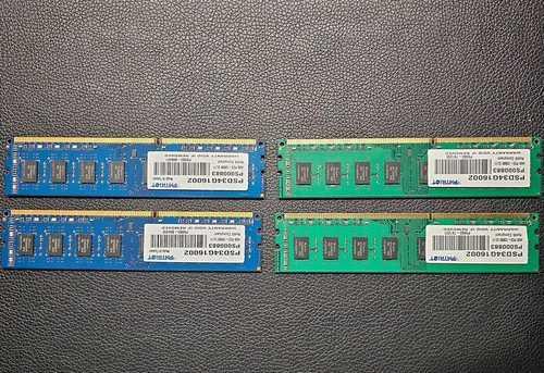 Patriot DDR3 16 Gb (1600 MHz) 4*4GB PSD34G16002