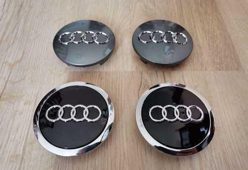 Колпачки заглушки на литые диски 67 и 68mm Audi