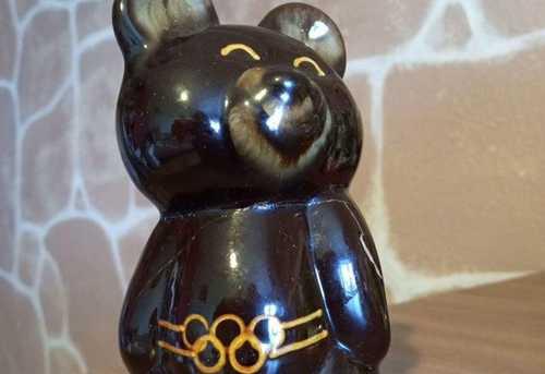 Олимпийский мишка, фарфор, СССР, реставрация