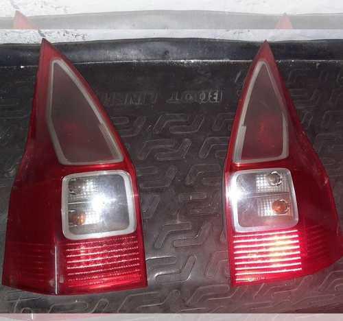 Задние фонари на Renault megane 2