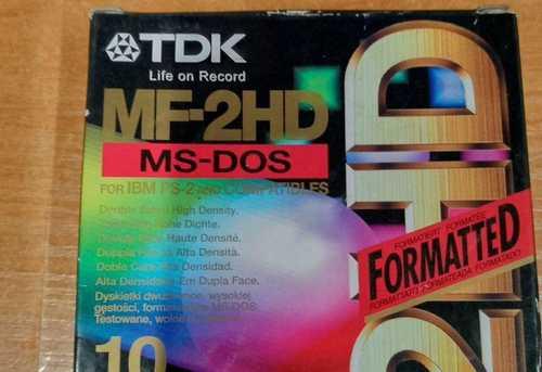 TDK MF-2HD новые (упаковка 10шт)