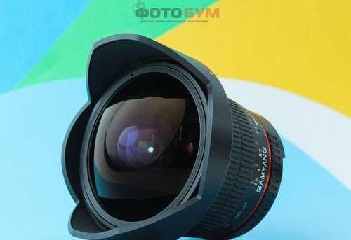 Объектив Samyang 8mm f3.5 CS II Fish-Eye (Nikon)