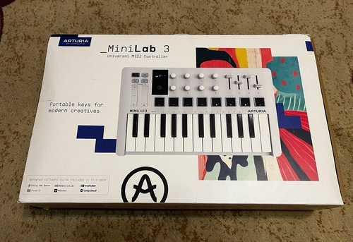 Midi-клавиатура Arturia minilab 3