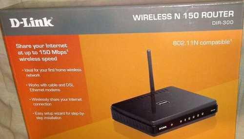 Wifi роутер D-Link wireless N 150 router