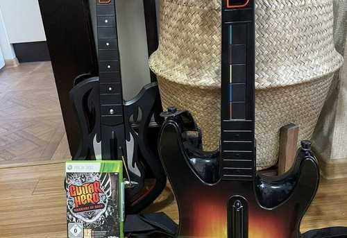 Guitar hero 5/warriors of rock x-box 360