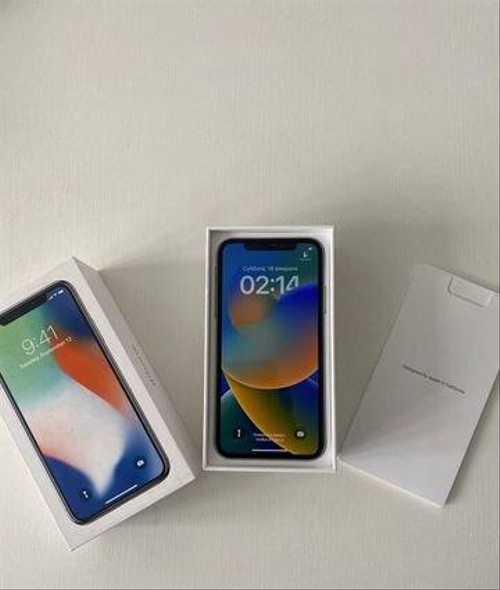 iPhone X 256GB Silver рст