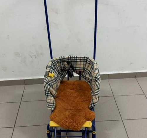 Детские санки на колесах