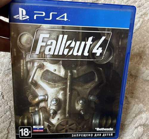 Диски на ps4 fallout 4