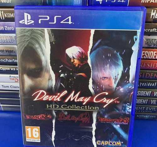 Игра Devil May Cry HD Collection PS4