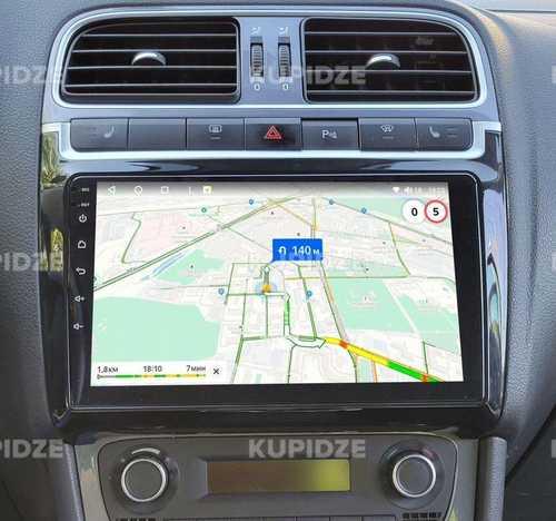Магнитола A1 VW Polo 5 новая с гарантией Android