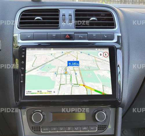 Магнитола A1 VW Polo 5 новая с гарантией Android