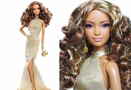 Barbie Look Red Carpet Gold Gown Золотое платье