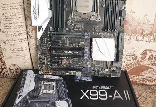 Комплект asus X99-A II + xeon e5 2678v3