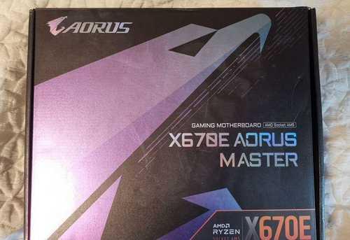 Материнская плата Gigabyte x670e Aorus Master