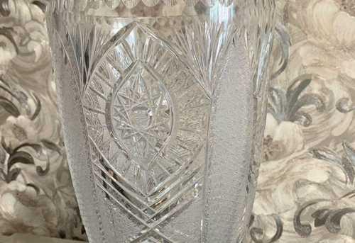 Хрустальная ваза (Чехия) 30 см