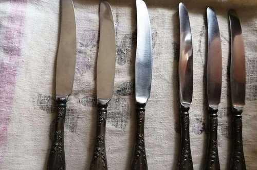Новый Мельхиоровый набор ножей зиш, СССР