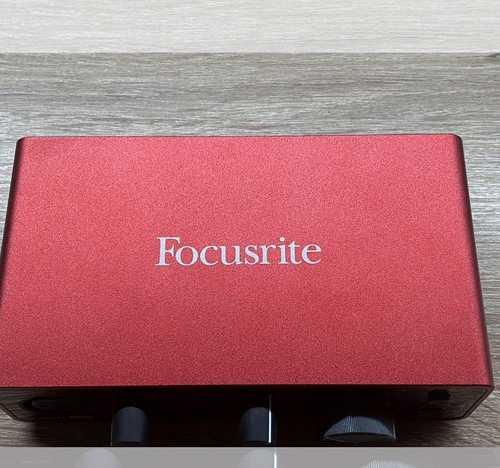 Focusrite scarlett solo 3rd gen