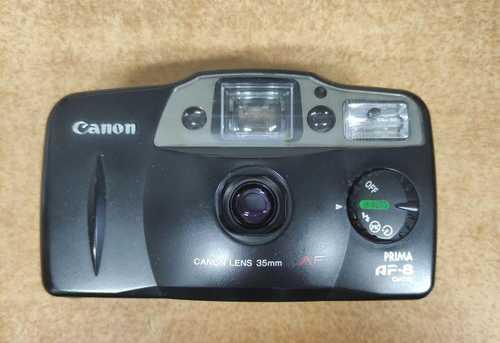 Пленочный фотоаппарат canon prima