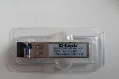 Трансивер сетевой D-Link DEM-302S-BXU/10A1A