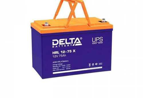 Аккумулятор Delta HRL 12-75 X (12V / 75Ah)